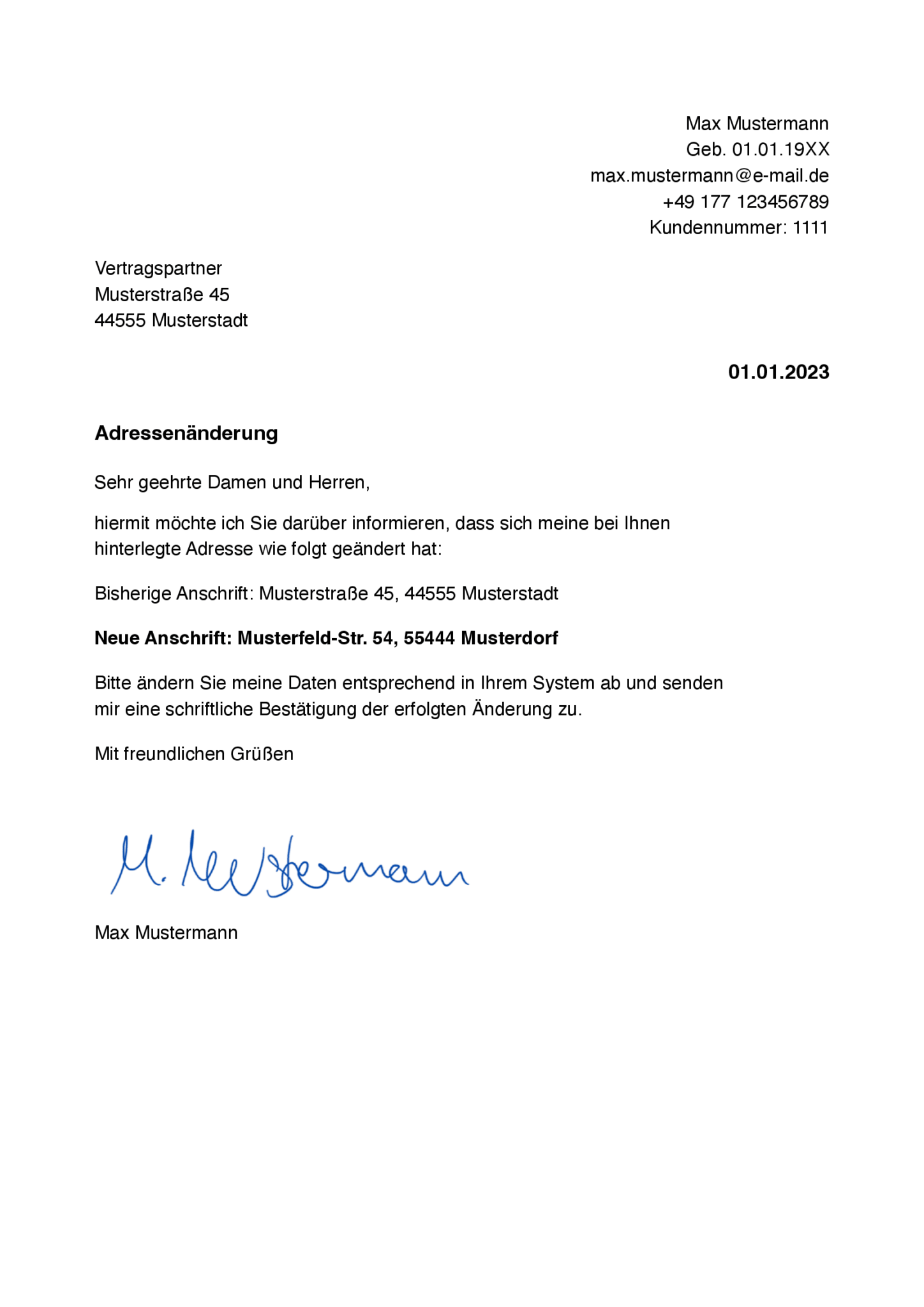 Adressänderung Mitteilen | Adressänderung Umzug | smartmoove